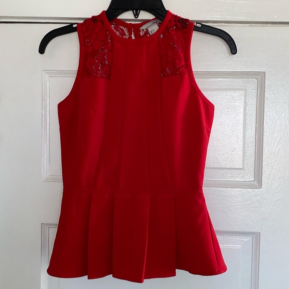 H&M | Tops | Hm Red Top | Poshmark